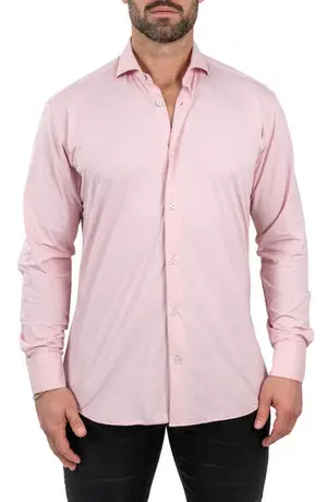 MACEOO Einstein Stretchblotter Button-up Shirt