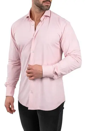 MACEOO Einstein Stretchblotter Button-up Shirt