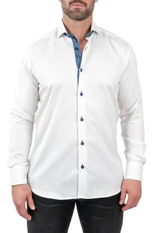 Maceoo Cutaway Collar Shirts For Men