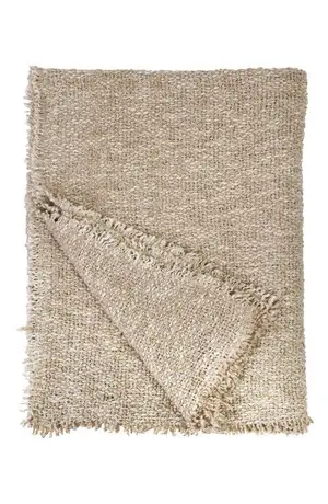 POM POM AT HOME Brentwood Throw Blanket - Natural