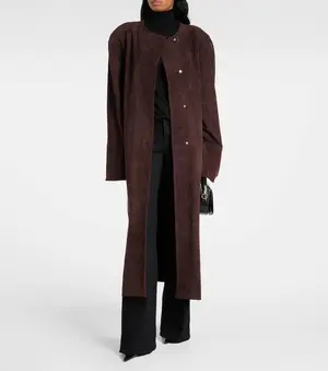 Stouls Leather Trench Coat