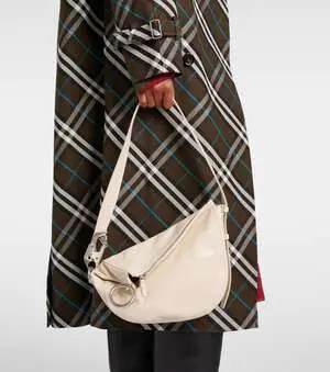 Burberry Knight Small Leather Shoulder Bag