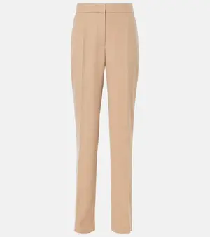 JIL SANDER Slim Fit Wool Trousers