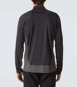 Sease Runner Virgin Wool Half-zip Sweater