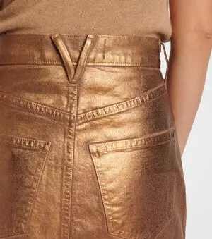 Victoria Beckham Denim Midi Skirt