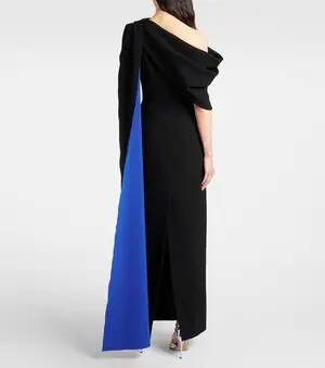 ROKSANDA Maite Crêpe Gown - Black