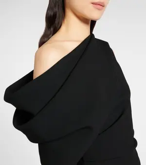 ROKSANDA Maite Crêpe Gown - Black