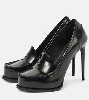 Victoria Beckham Leather Loafer Pumps