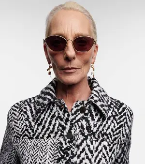 Loewe Anagram Cat-eye Sunglasses - Pink