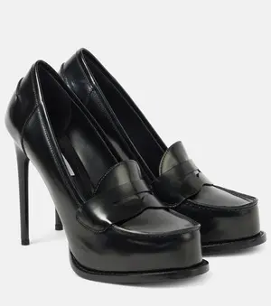 Victoria Beckham Leather Loafer Pumps