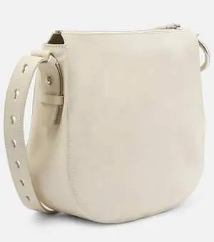 Burberry Knight Small Leather Shoulder Bag