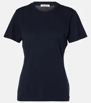 NILI LOTAN Cotton Jersey T-shirt