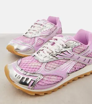Bottega Veneta Orbit Lace-up Sneakers - Pink
