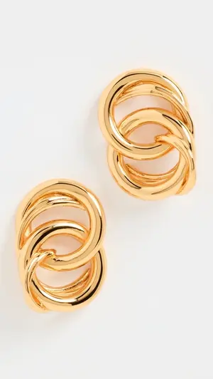 GALLEY LOS ANGELES Triple Infinity Earrings