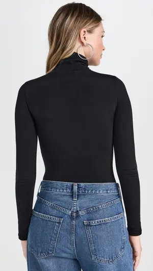 Wolford Colorado String Thong Bodysuit - Black