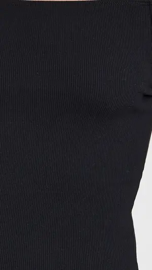 Joe's Jeans Off-shoulder Ribbed Knit Top