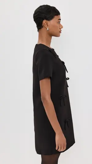 English Factory Bow Detailed Mini Dress