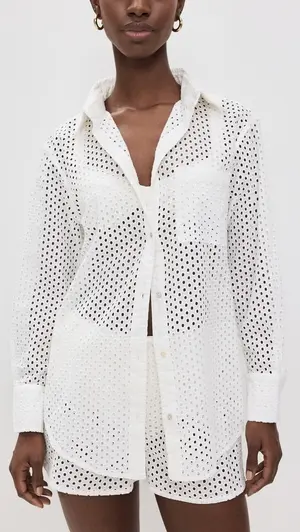 Solid & Striped The Bronte Button Down Shirt - Brule