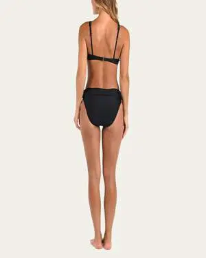 L'Agence Miya Bikini Bottom - Black