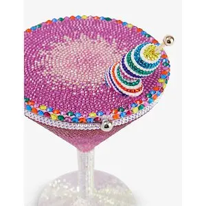Judith Leiber Martini Candy Crystal Clutch-bag