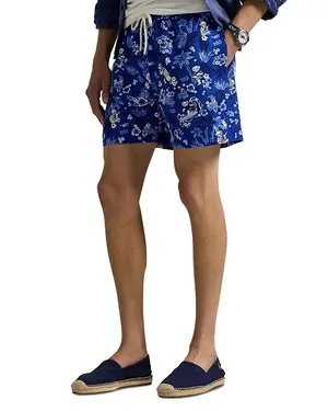 Polo Ralph Lauren Traveler 5.75 Swim Trunks Blue Multi