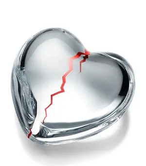 THE MARTHA, BY BACCARAT Heartbreak Heart Crystal - Clear
