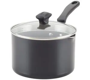 FARBERWARE Cookstart Diamondmax Nonstick Strain Ing Saucepan - One-color