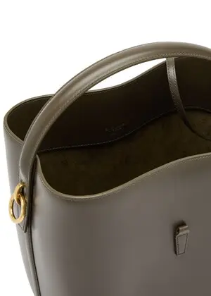Saint Laurent Le 37 Small Bucket Bag - Khaki