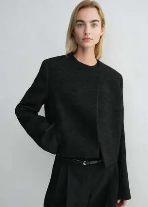 TOTEME Cropped Bouclé Evening Jacket