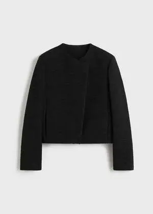 TOTEME Cropped Bouclé Evening Jacket