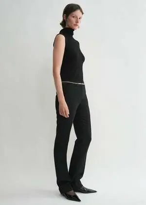 TOTEME Low-waist Cigarette Trousers