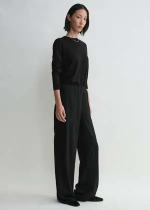 TOTEME Monogram Flannel Pj Bottoms