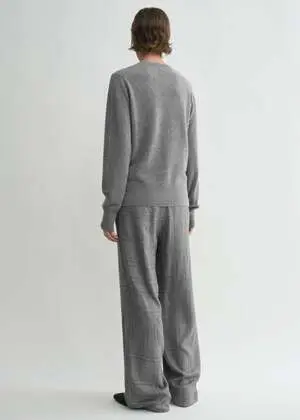 TOTEME Monogram Flannel Pj Bottoms