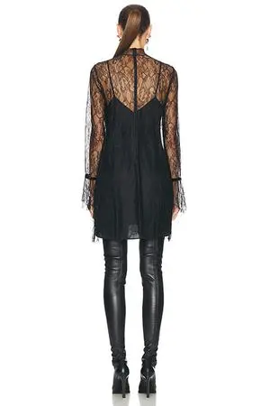 FRAME Lace Shift Dress