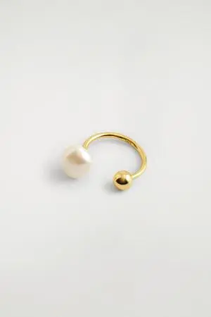 Cos Floating Freshwater Pearl Ring