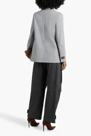 Brunello Cucinelli Double-breasted Blazer - Light Gray