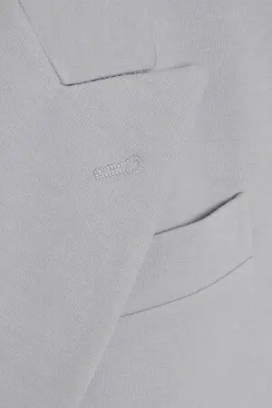 Brunello Cucinelli Double-breasted Blazer - Light Gray