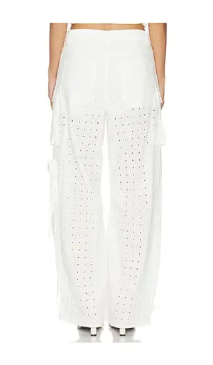 Steve Madden Duo Cargo Pants - White
