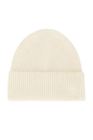 TOTÊME Ribbed Wool Beanie - Snow