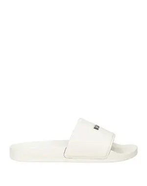 Msgm Round Toe Slides Slipper