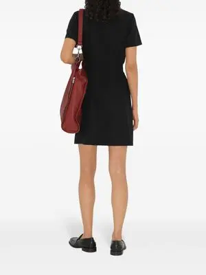 Burberry Belted Wool Minidress