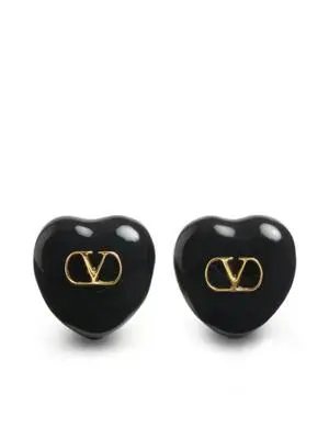 Valentino Garavani Coeur Royal Clip-on Earrings - Gold