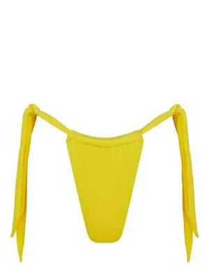 LET'S SWIM Side Tie-fastening Bikini Bottoms