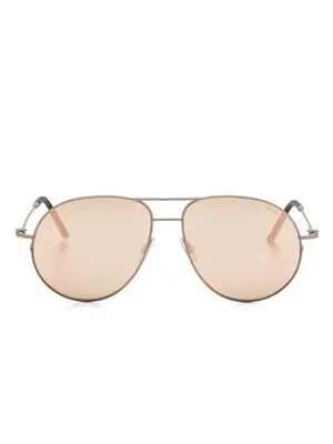 Moncler Pilot-frame Sunglasses - Grey