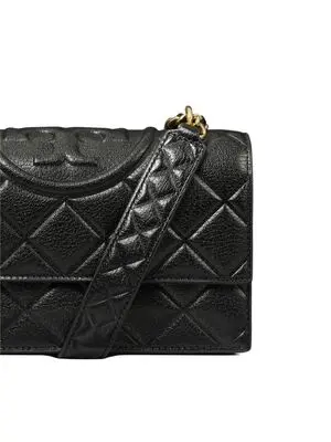 Tory Burch Small Fleming Shoulder Bag - Black