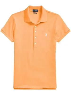 Polo Ralph Lauren Slim Cut Polo Top - Orange
