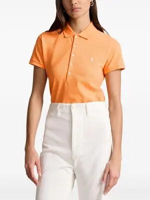 Polo Ralph Lauren Slim Cut Polo Top - Orange