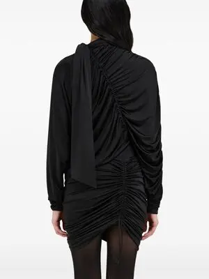 FERRAGAMO Gathered Detailing Minidress