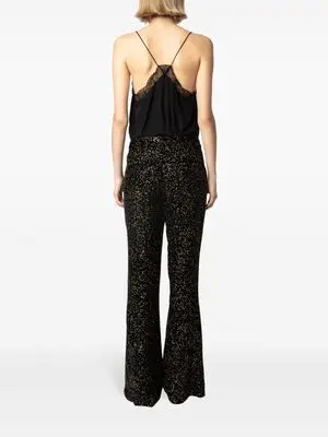 Zadig&Voltaire Prevy Flared Trousers - Black