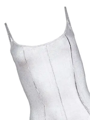 FLEUR DU MAL Ribbed Knit Dress